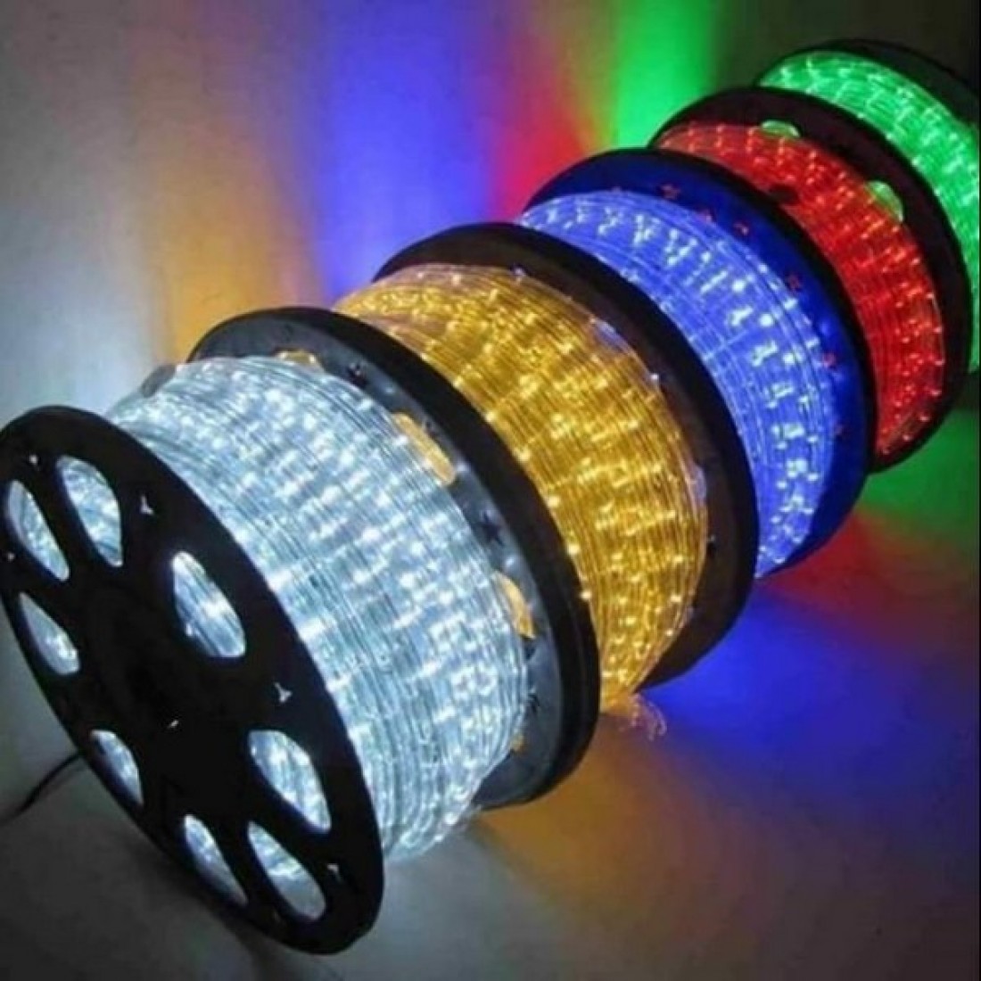 TUB LUMINOS LED, 100M, 8 JOCURI DE LUMINI, EXTERIOR ...